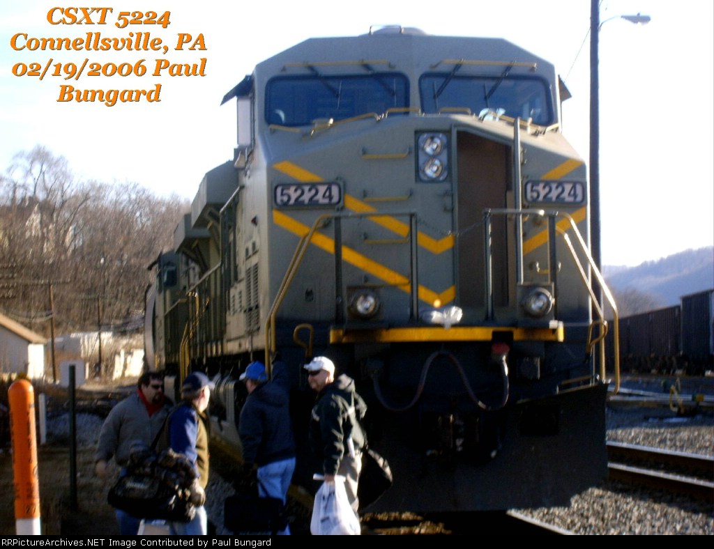 CSXT 5224 ES44DC 02/19/2006